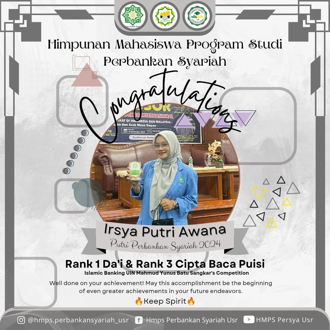 Irsya Puri Awana Mahasiswa Perbankan Syariah Meraih 2 Prestasi ...
